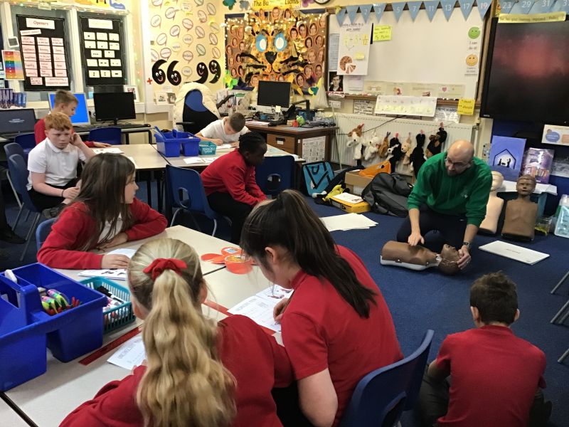 First Aid training for our Butterfly Lions... - Tankersley St Peter's ...