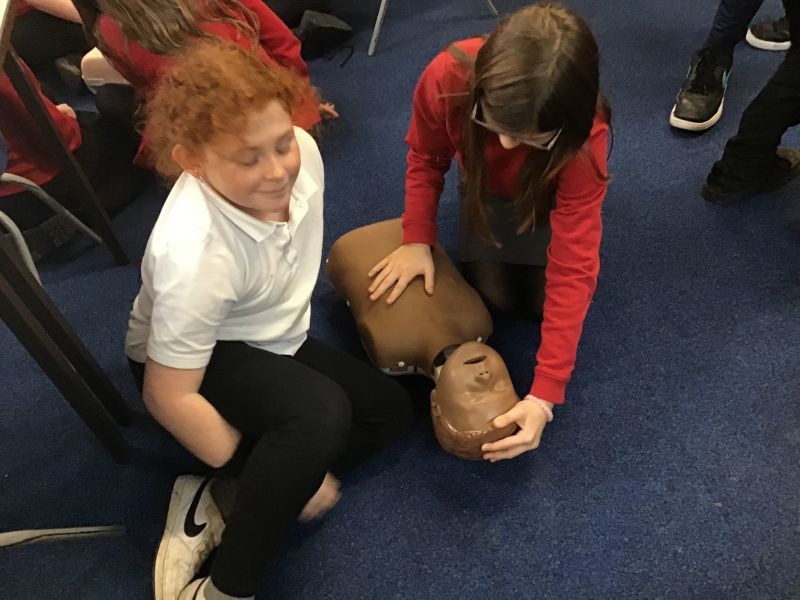 First Aid training for our Butterfly Lions... - Tankersley St Peter's ...