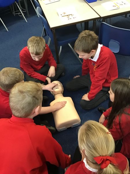 First Aid training for our Butterfly Lions... - Tankersley St Peter's ...